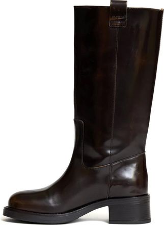 Alohas Alohas, Femme, Chaussures, Brun, Taille: 40 EU Sajan Leather Bottes