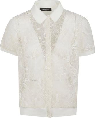 Fabiana Filippi Femme, Blouses et Chemises, Blanc, Taille: 36 FR Fabiana Filippi Chemises