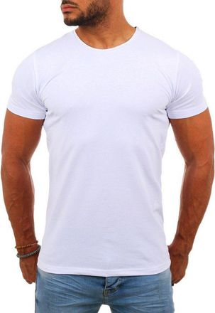 Young & Rich T-Shirt Herren Uni Basic rundhals Ausschnitt Unterziehshirt 1701 Rundhalsauschnitt unifarben kurzarm regular fit