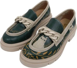 Dogo Damen Cindy Loafer, Mehrfarbig, 39 EU
