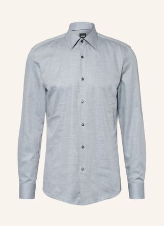 HUGO BOSS Hemd Hank Slim Fit blau