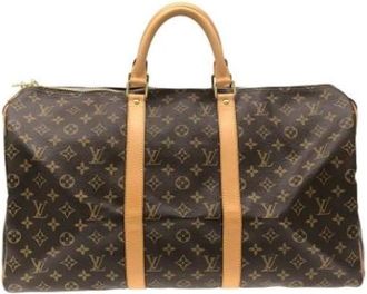 Louis Vuitton unisex, Pre-owned, Brun, Taille: ONE Size Sac Week-end Vintage en Toile Pre-owned