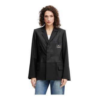 Victoria Beckham Logo-tag Blazer - - Jackets - Damen - Schwarzk - M