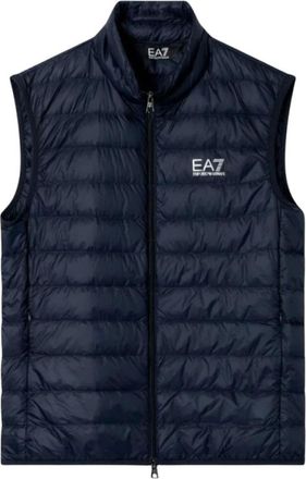 Emporio Armani Emporio Armani Ea7, Homme, Sport, Bleu, Taille: 3XL Core Identity Packable Gilet