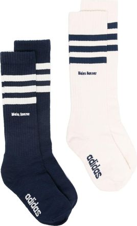 adidas Socken mit Logo-Stickerei (3er-Set) - Blau