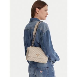 Guess Handtasche Guess HWEQG9 54121 &Eacute;cru