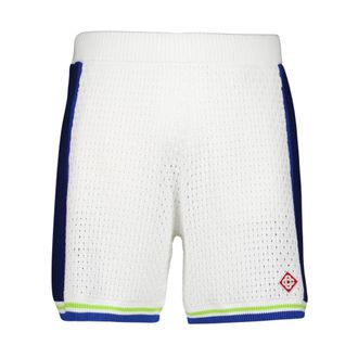 Casablanca H&auml;kel-Shorts mit Seitenstreifen - - Shorts - Herren - Mehrfarbig - S