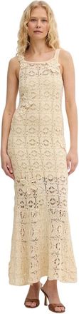 Pinko Pinko, Femme, Robes, Beige, Taille: 40 FR Juncus Dress