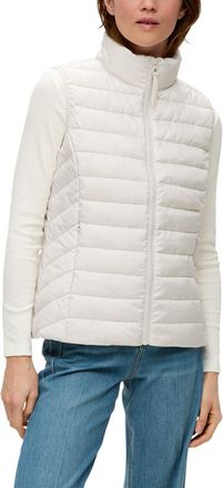 s.Oliver Damen 2149055 Steppjacke, 330 creme, 48