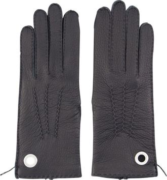 Ami Lederhandschuhe - - Accessories - unisex - Schwarzk - 9 IN