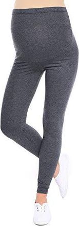 Oasi leggings toute longueur de maternit&eacute; de bonne qualit&eacute; 95% Coton 3085 (EU 38, Graphite)