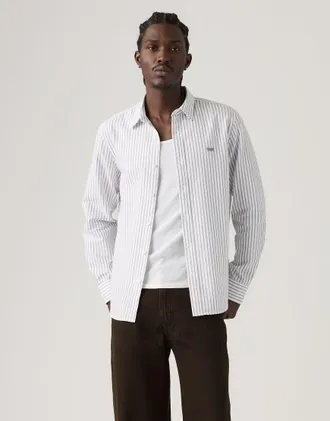 Levi's Battery Housemark Standard Hemd in Grau