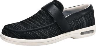 Generic Femmes Hommes Chaussures Diabétiques Large Largeur Oedème Chaussures Antidérapant Mousse à Mémoire De Forme De Marche Baskets pour Personnes Âgées Pie