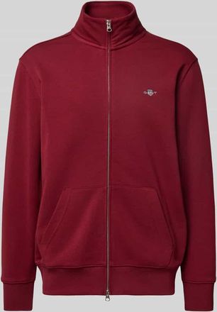 GANT Sweatjacke mit Label-Stitching