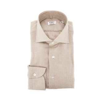 Borriello Houndstooth flannel shirt Man 39