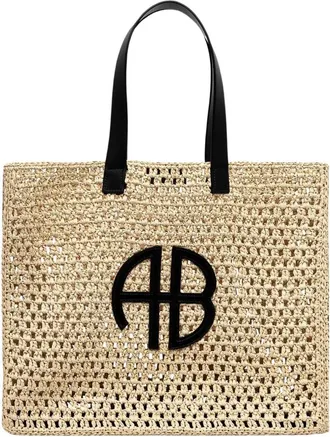 Anine Bing Femme, Sacs, Beige, Taille: ONE Size Grand Cabas Rio
