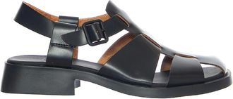 Camper Femme, Chaussures, Noir, Taille: 38 EU Sandales Plates