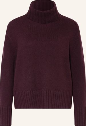 Mrs & Hugs Mrs & Hugs Rollkragenpullover Mit Cashmere rot