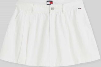 Tommy Jeans Ausgestellter Mini-Rock aus reiner Baumwolle