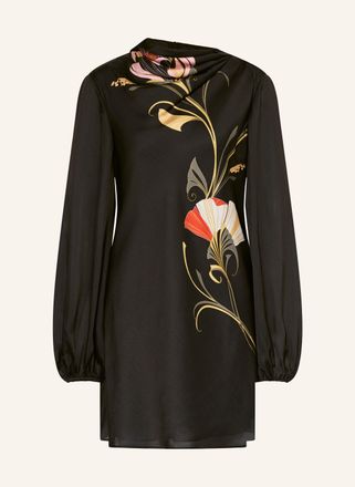 Ted Baker Satinkleid Molma Mit Schluppe schwarz
