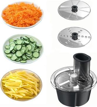 Generic Coupe-légumes et fromages pour robot culinaire Thermo Mix TM5 et TM6 Accessoires de cuisine pour la maison (ensemble de fraises grossières et fines)