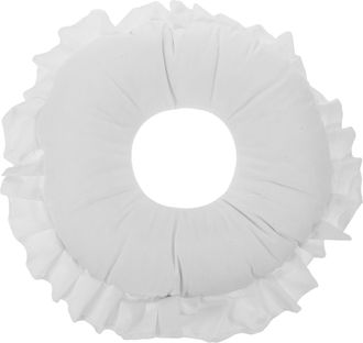 Garneck Massage Gesichtskissen Rundes Gesichtsst&uuml;tzkissen f&uuml;r Spa Liegen mit Waschbarem Bezug und St&uuml;tzendem Schaumstoffkern f&uuml;r Bauchlage und Nackenkomfort