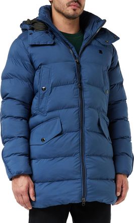 G-Star G-Star RAW Herren G-Whistler Padded Hooded Parka, Blau (rank blue D20102-D199-868), XXL