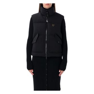 Moncler Femme, Vestes, Noir, Taille: 36 FR Otis Oversized Down Vest
