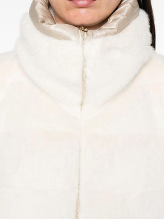 Herno Womens Faux-Fur Sleeveless Gilet Aw25 W