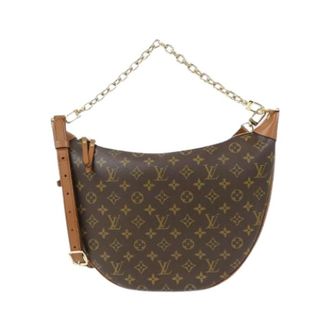 Louis Vuitton Pre-owned Monogram Reverse Loop Hobo Schultertasche - - Pre-owned - Damen - Braun - ONE SIZE