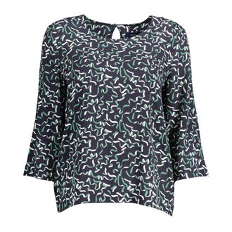 GANT Femme, Blouses et Chemises, Bleu, Taille: 42 FR V&ecirc;tements