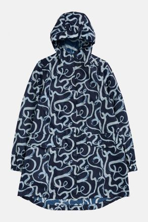 Seasalt Cornwall Regenjacke Packable Damen Blau Wei&szlig; Well