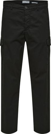 Selected Herren Slhslimtapered-wick 172 Cargo W Noos Hose, Schwarz, 33W / 34L EU