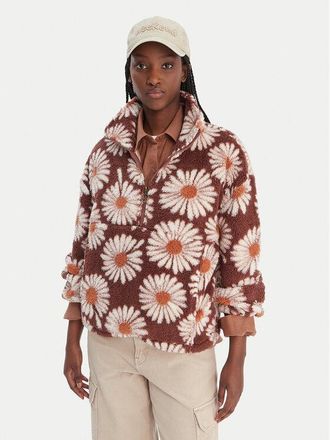 Billabong Fleecejacke Time Off EBJPF00112 Braun Relaxed Fit