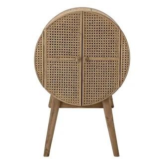 Bloomingville Cabinet rond Otto en cannage Bloomingville