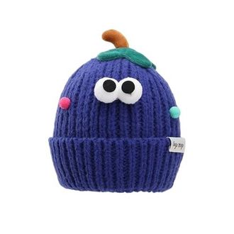 Generic Bonnet tricot&eacute; fantaisie pour femme avec cache-oreilles Motif saucisse, 01 bleu roi., taille unique