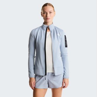 The North Face Fleecejacke W MISTYESCAPE FLEECE f&uuml;r Sport- und Outdooraktivit&auml;ten, dehnbares Material