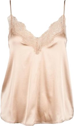 Pinko Pinko - Hauts sans manches - Femme - Tops - Beige - Taille: 34 FR