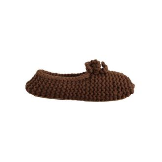 Dolce & Gabbana Wollstrick Ballerina Flats Schleifendetail - - Shoes - Damen - Braun - 40 EU