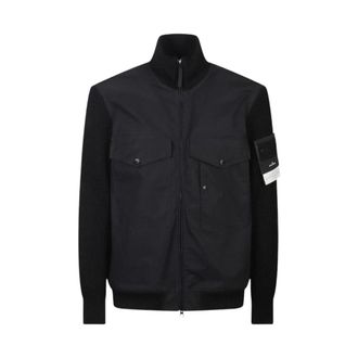 Stone Island Bomber - - Jackets - Herren - Schwarzk - M