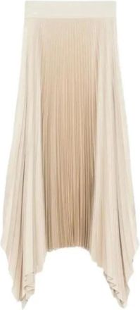 Joseph Femme, Jupes, Rose, Taille: 34 FR Ade Knit Weave Pliss&eacute; Skirt