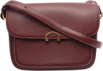 Cartier Sac bandouli&egrave;re en cuir Must Line doccasion - Femme - Pre-owned - Rouge - Taille: ONE Size