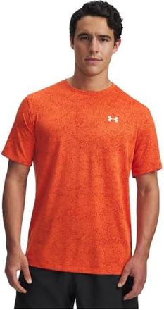 Under Armour T-shirt UA Tech Pixelate pour homme (1 pi&egrave;ce), Orange, XL