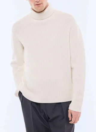 Fursac Pull en laine certifi&eacute;e et coton - Taille XXL - Homme