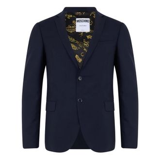 Moschino Blazer Classique - Homme - Costumes - Bleu - Taille: S