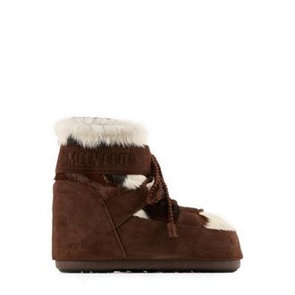 Moon Boot Bottines en cuir de vache