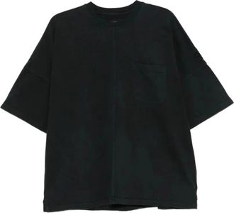 Champion Homme, Tops, Noir, Taille: S T-shirt ras du cou