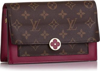 Louis Vuitton Hobo Bags - Monogram Flore Wallet On Chain - Gr. unisize - in Braun - f&uuml;r Damen