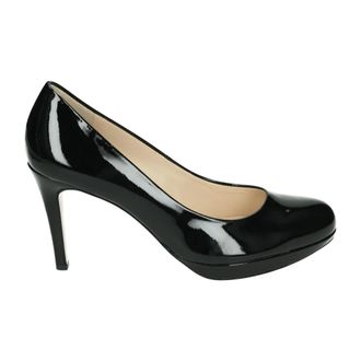 H&ouml;gl Schwarze Effen Pumps mit Gummisohle - - Shoes - Damen - Schwarzk - 40 1/2 EU