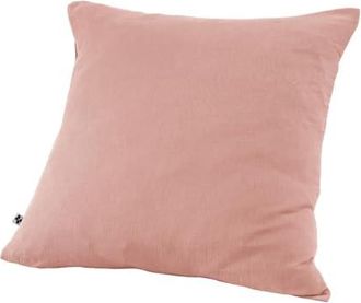 Altobuy OUREA - Taie doreiller 60x60cm Gaze de Coton Rose P&ecirc;che